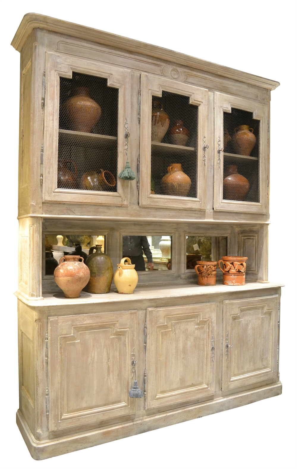 Product Details: French Oak Buffet a Deux Corps