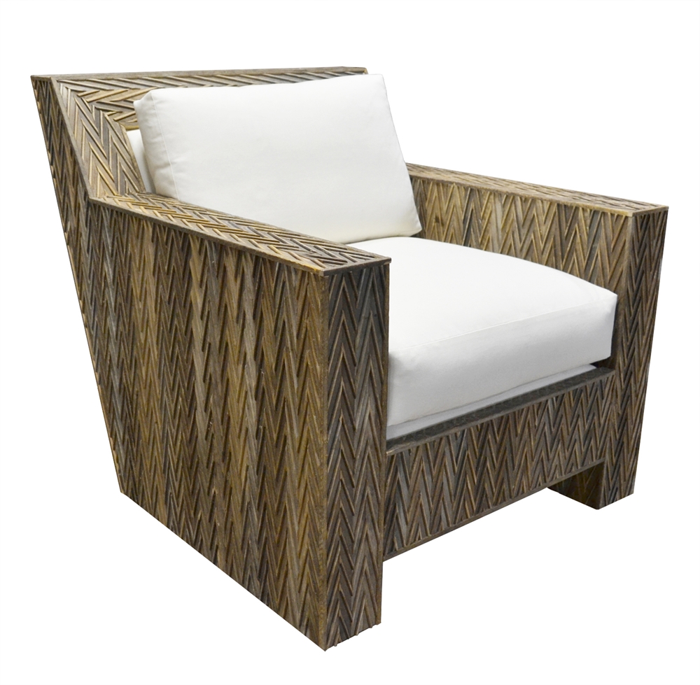 Product Details: Chevron Lounge Chair